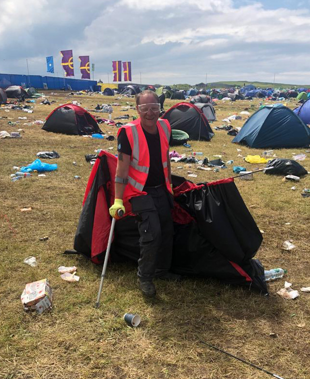 Festivals, concerts, sporting event cleaning – Ecokell